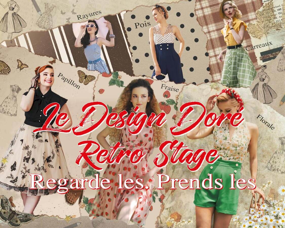 Retro Stage | Robes Vintage | Chaussures | Accessoires | Retro Store ...